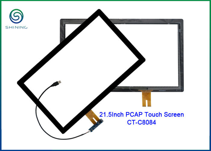 21.5 Inch Capacitive G+G PCAP Touch Display Screen USB Controller Board ...
