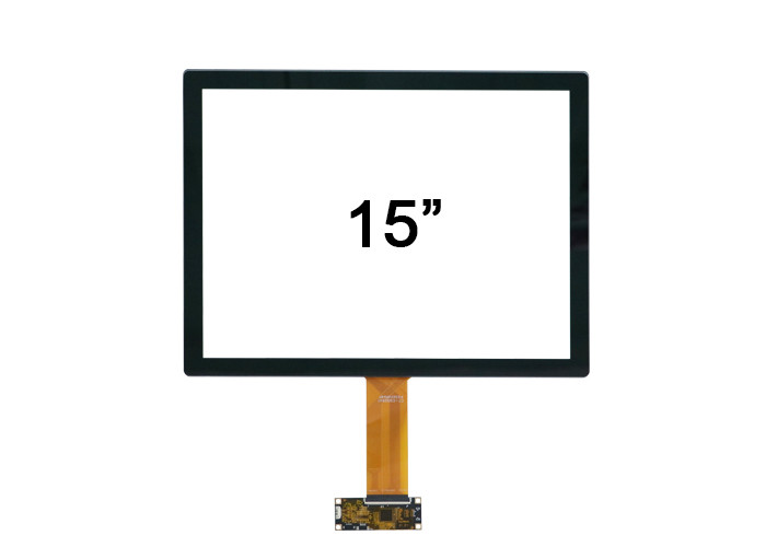 IK08 15 Inch Thick Glass Touch Screen Projected Capacitive With 5mm ...