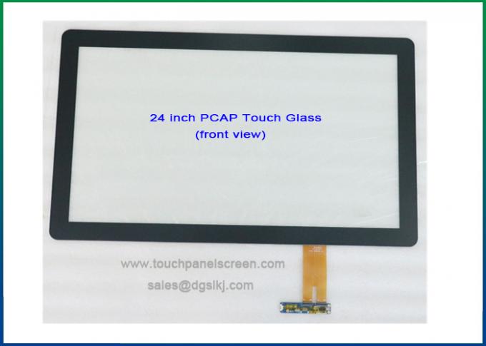 24 Inch GG Touch Panel Projected Capacitive For Multi Touch Monitor