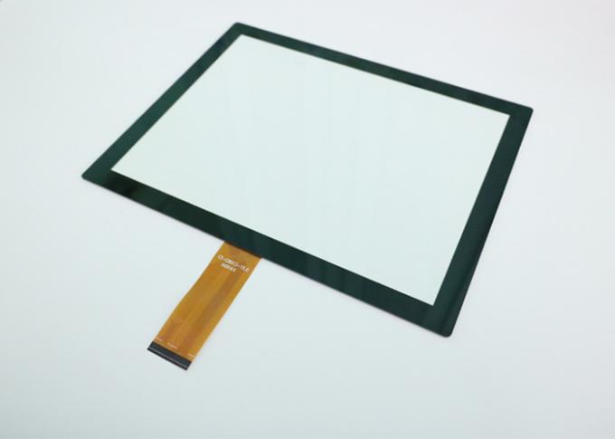 Capacitive 15 Inch Touch Screen Display ITO Glass For Industrial Equipment