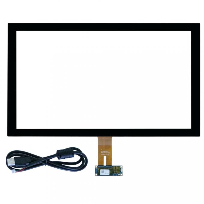 Glass On Glass 55 Inch PCAP Touch Screen With Strengthened Glass Cover